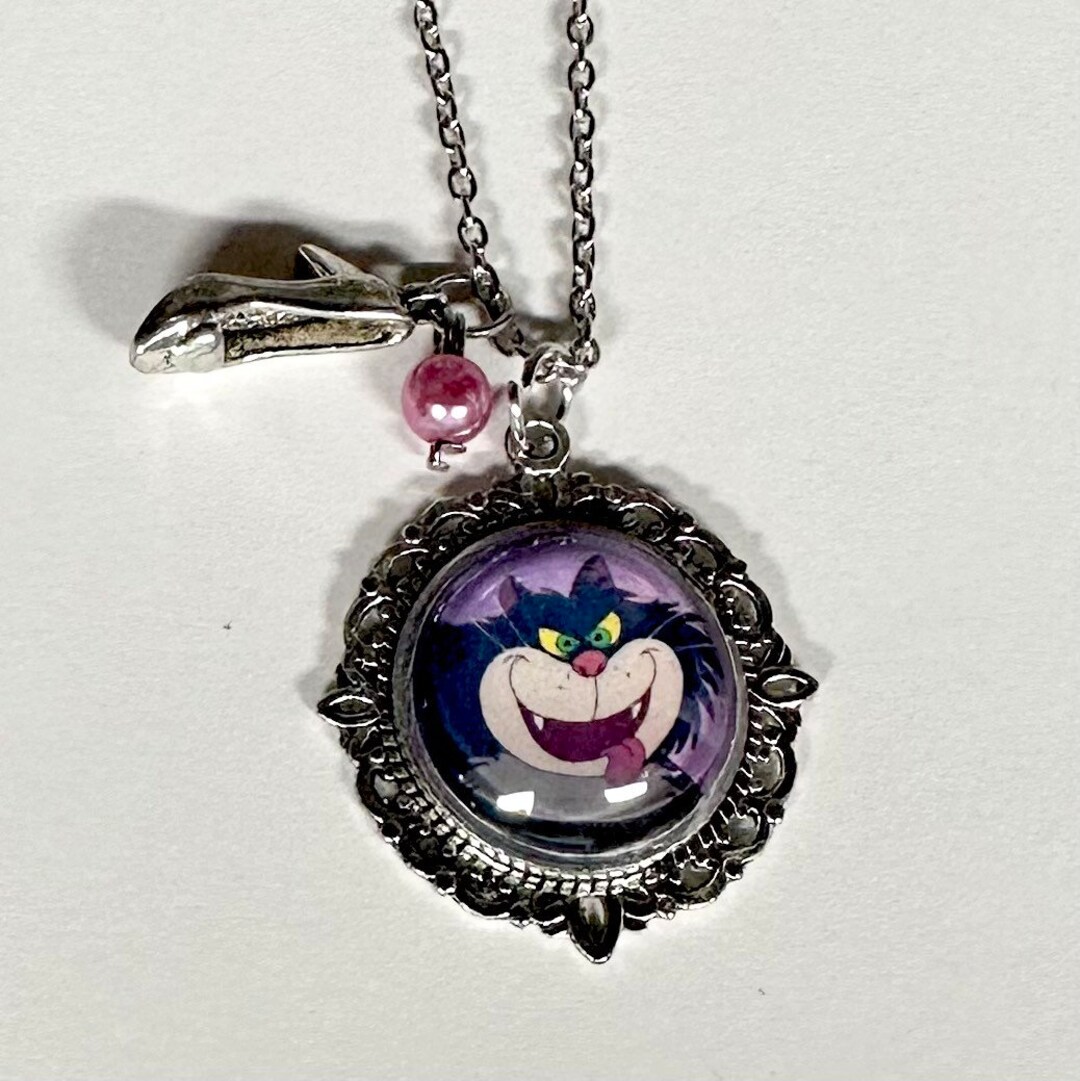 Lucifer the Cat Small Cameo Brooch Necklace Keychain or Badge - Etsy