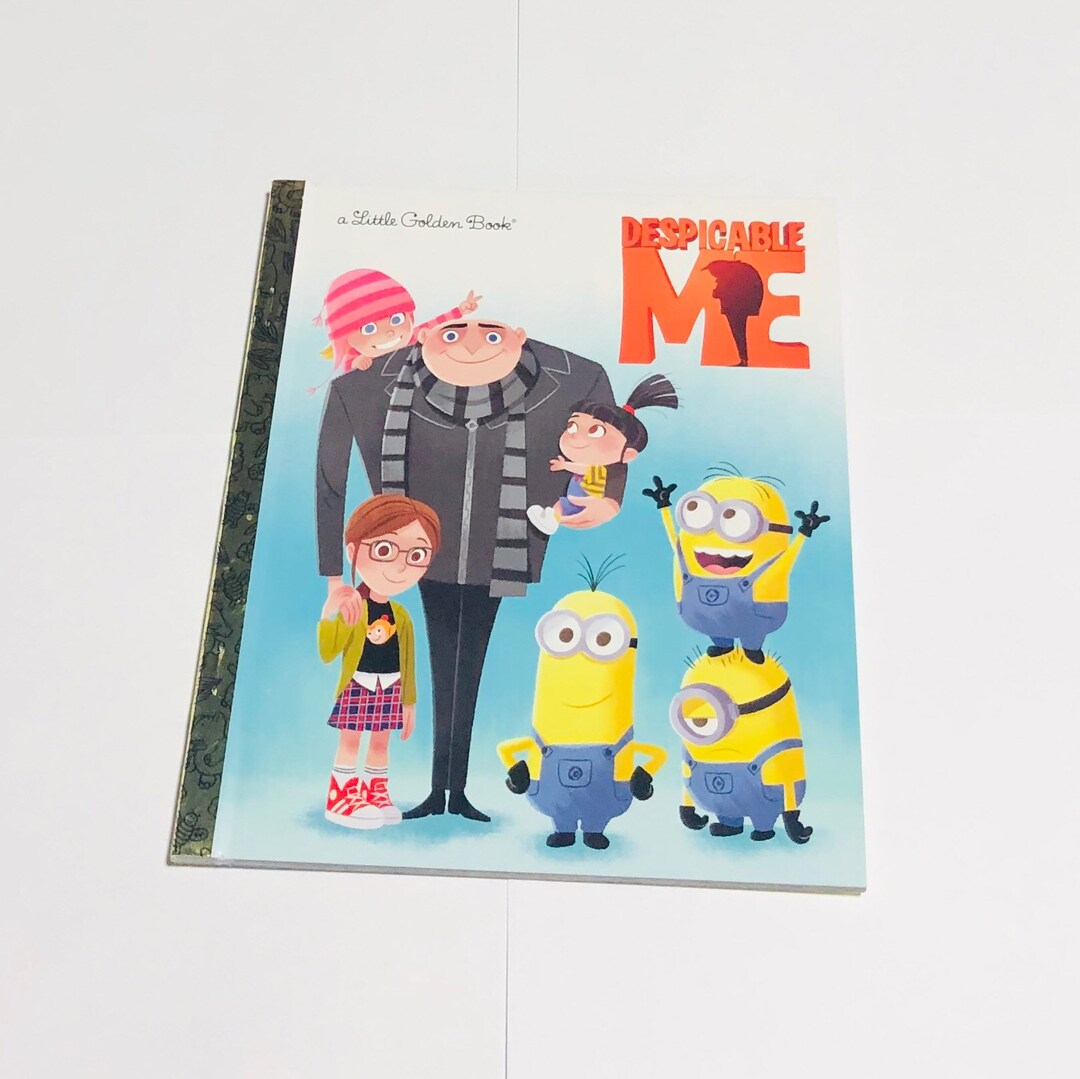 NEW Despicable Me Little Golden Book Repurposed Storybook Cover Planner ...
