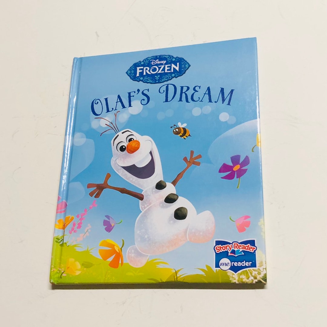 Disney Frozen Olaf Repurposed Book Planner/sketchbook/journal/autograph ...