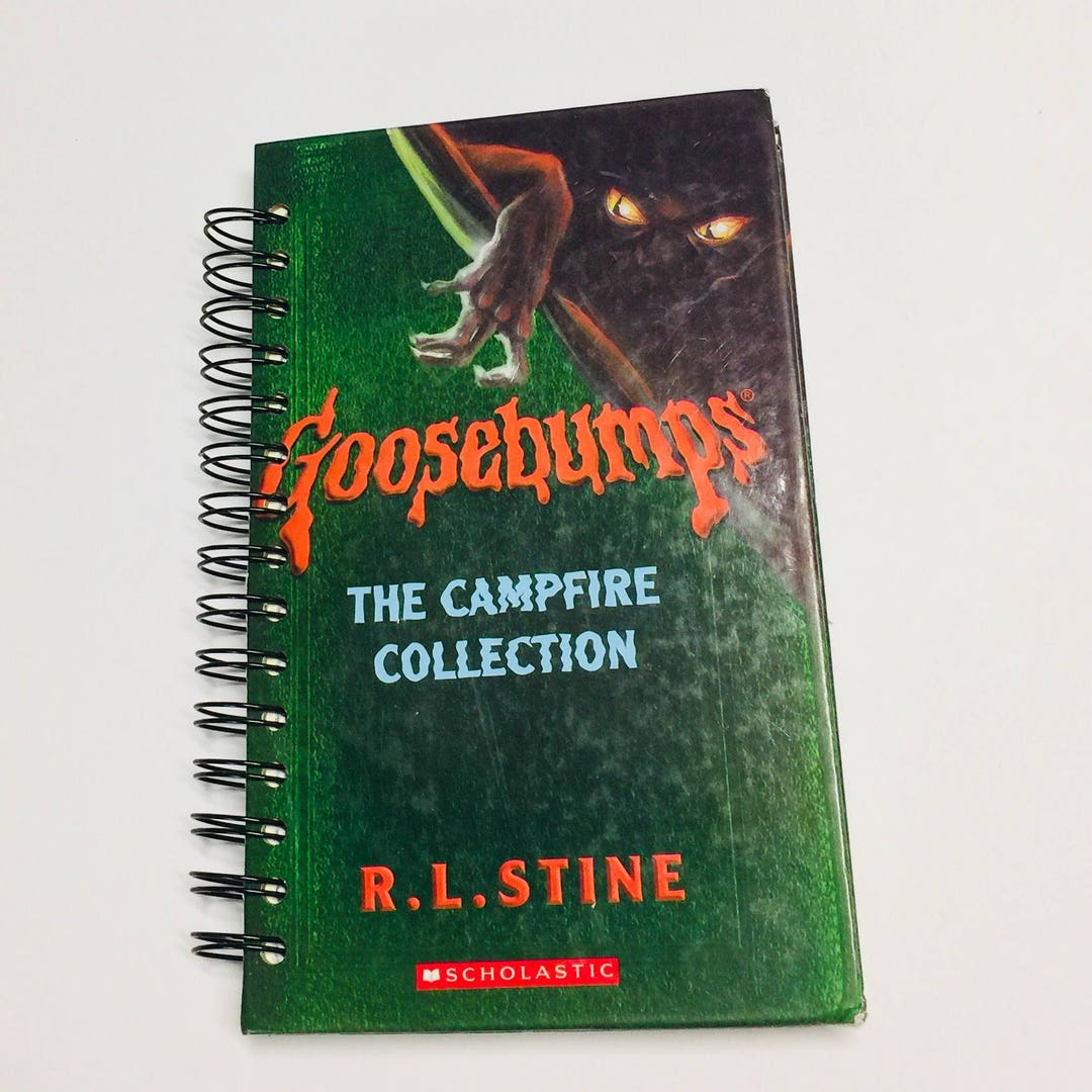 Goosebumps Camp Repurposed Book Cover Planner/notebook/sketchbook ...