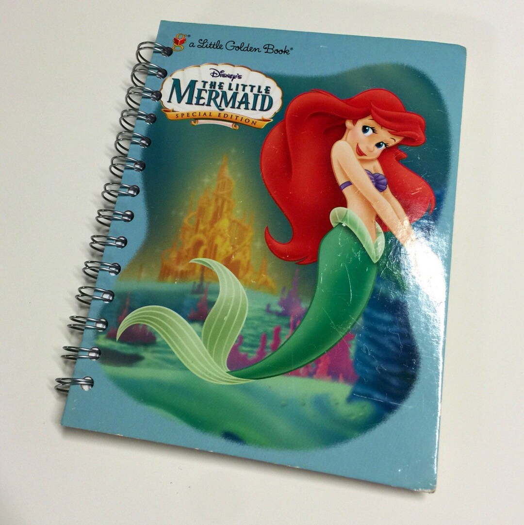 Disney Ariel Little Golden Book Journal, Sketchbook, Planner - Etsy