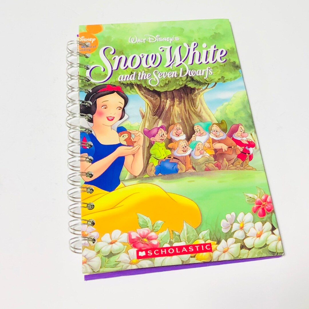 Disney Snow White Repurposed Storybook Planner/sketchbook/journal ...