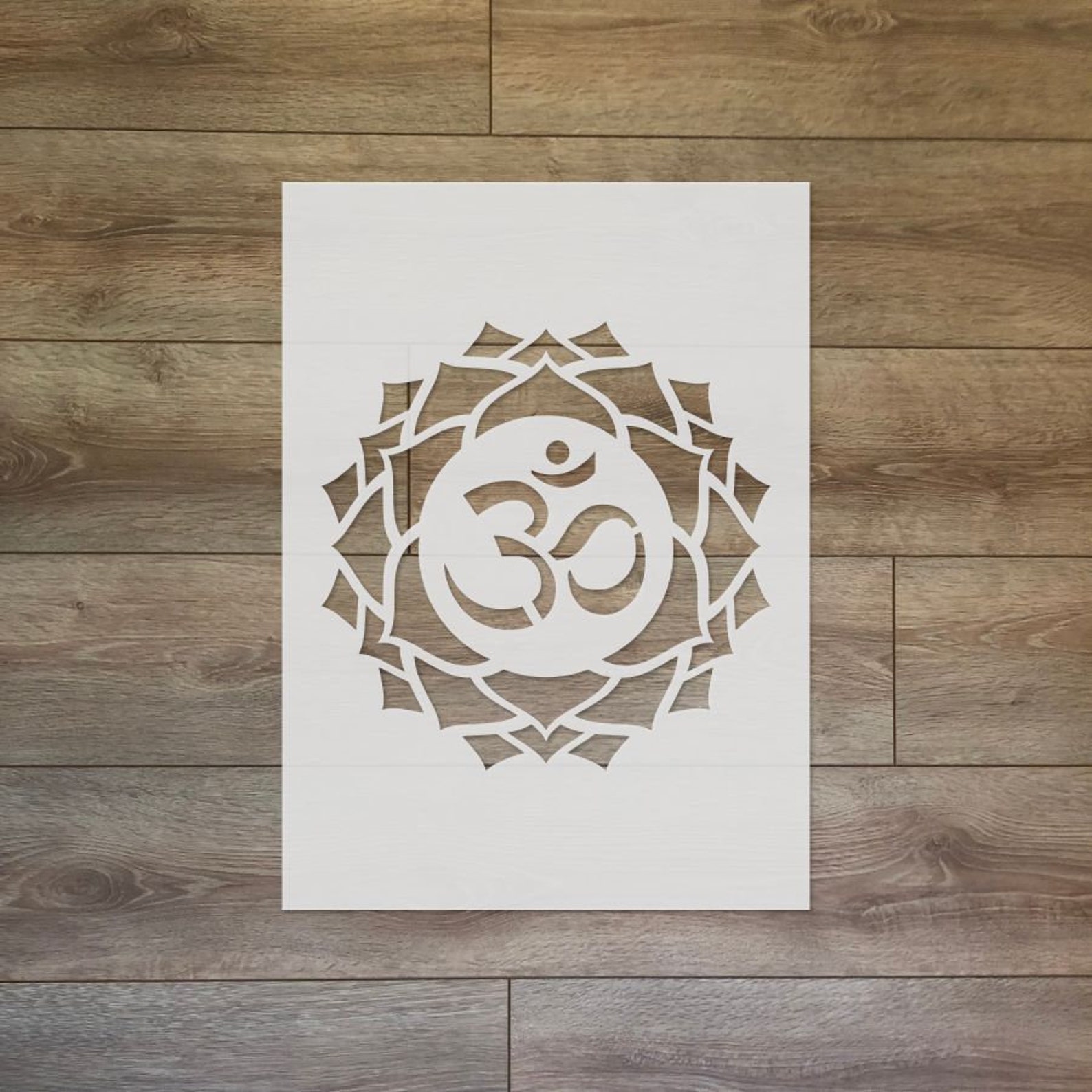 Seven Chakra Stencil Series: Crown / Sahasrara Chakra Sacred | Etsy