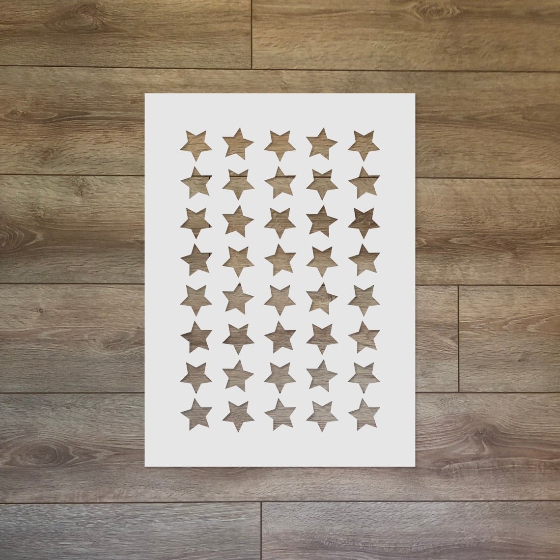 Stars Reusable Plastic Stencil - Etsy