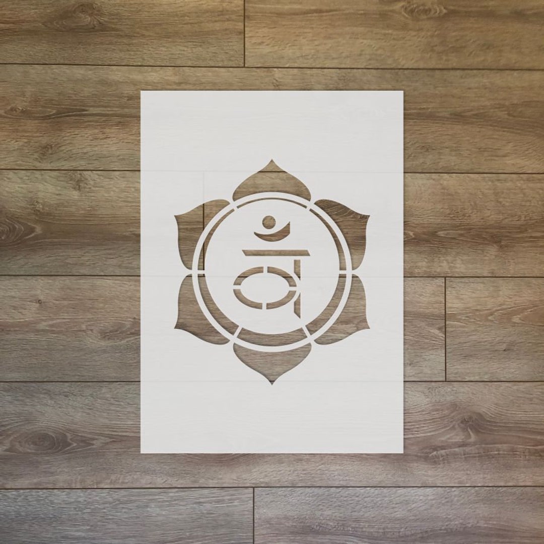 Seven Chakra Stencil Series: Sacral / Swadhisthana Chakra Sacred ...