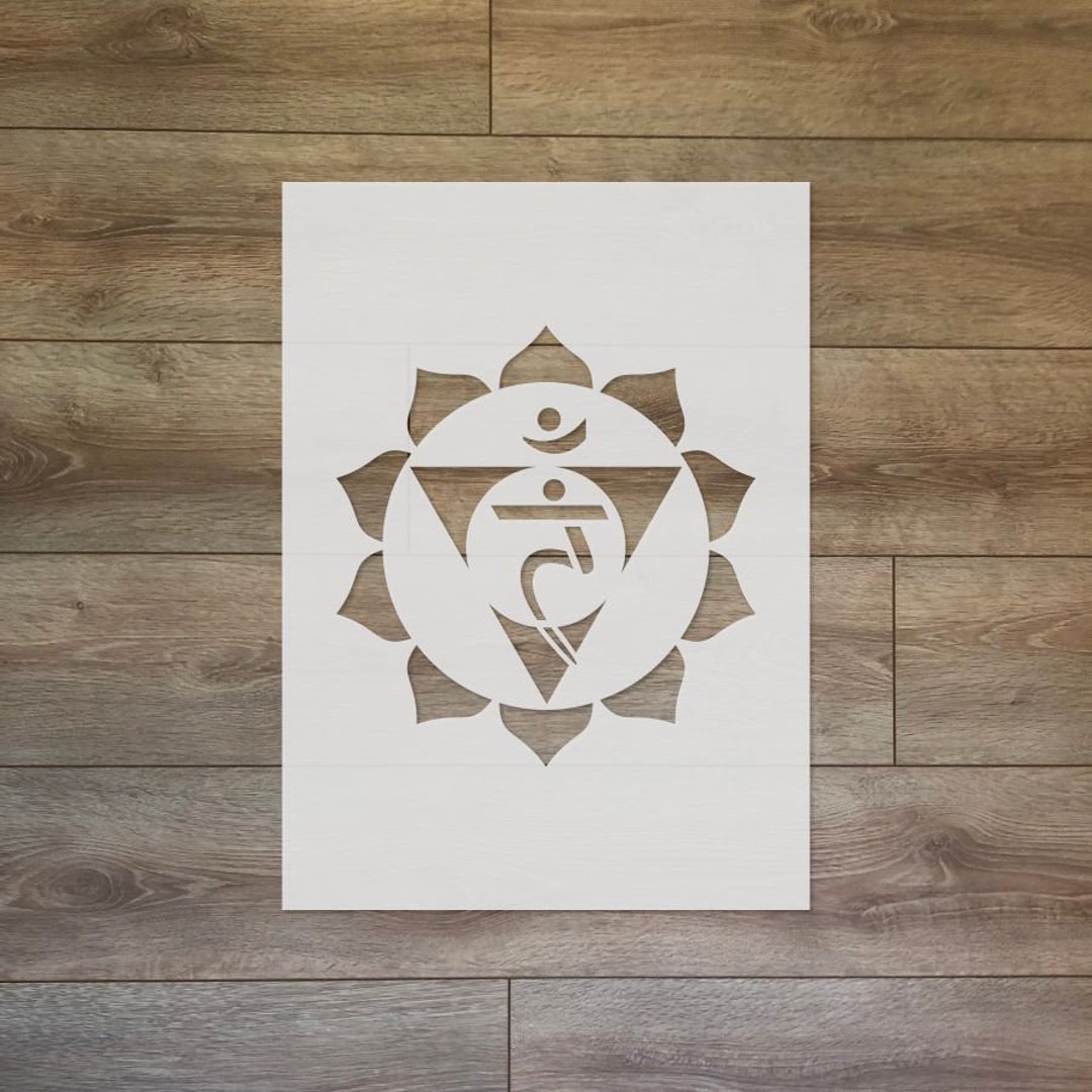 Seven Chakra Stencil Series: Solar Plexus / Manipura Chakra - Sacred ...