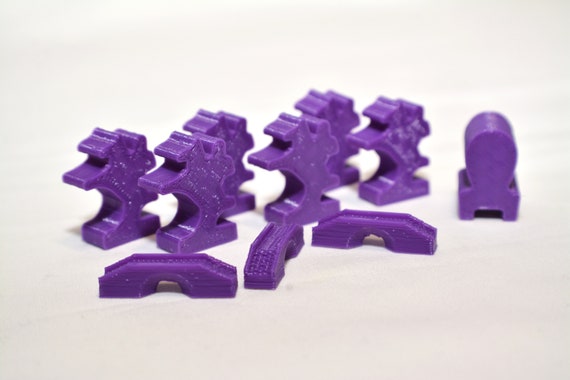 Multipacks of 3D Printed Game Pieces to Match Settlers of - Etsy