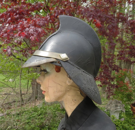 British Merryweather Fire Brigade Helmet - Signed - 1… - Gem