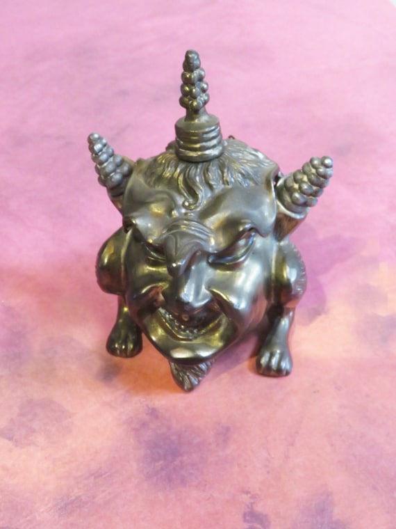 Devil Crouching Cigar Lighter Complete With Wands Very - Etsy