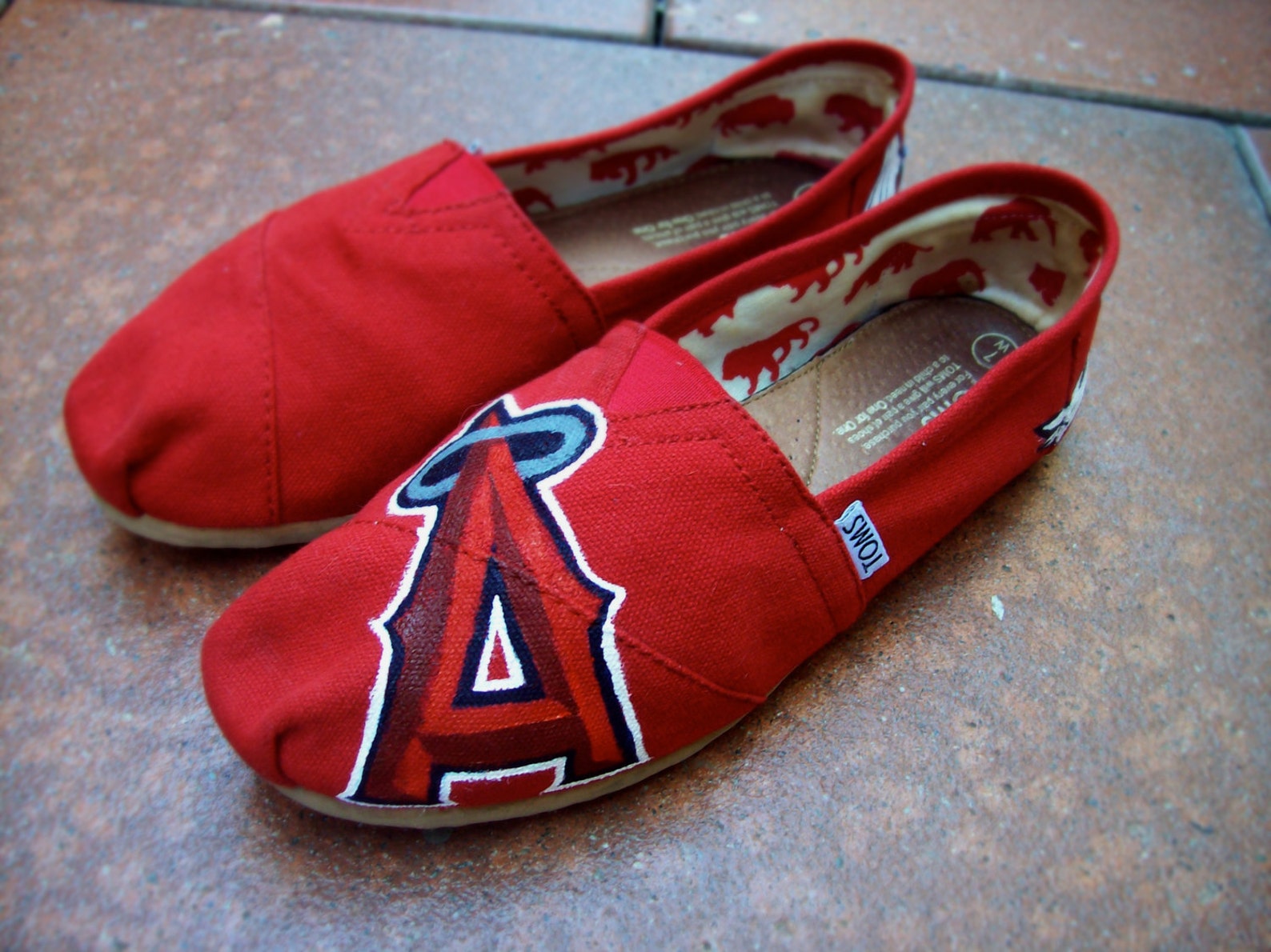 Angels Baseball shoes | Etsy