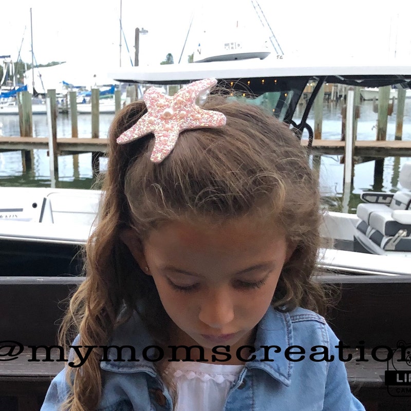 Starfish Hair Clip - Etsy