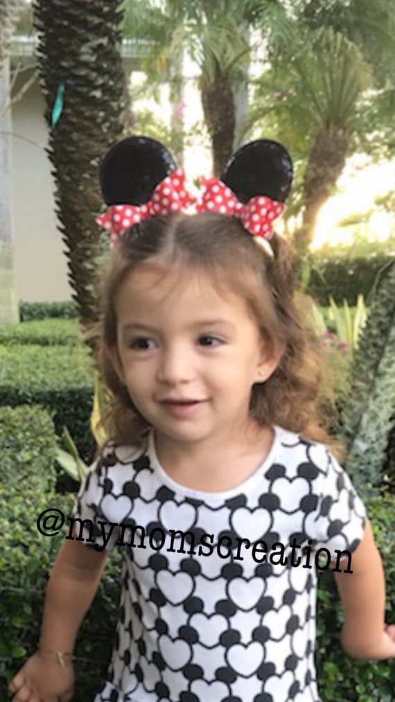 Minnie Mouse Hairstyle