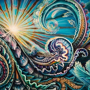 Solstice Paper Art Print by Morgan Mandala and Randal Roberts ...