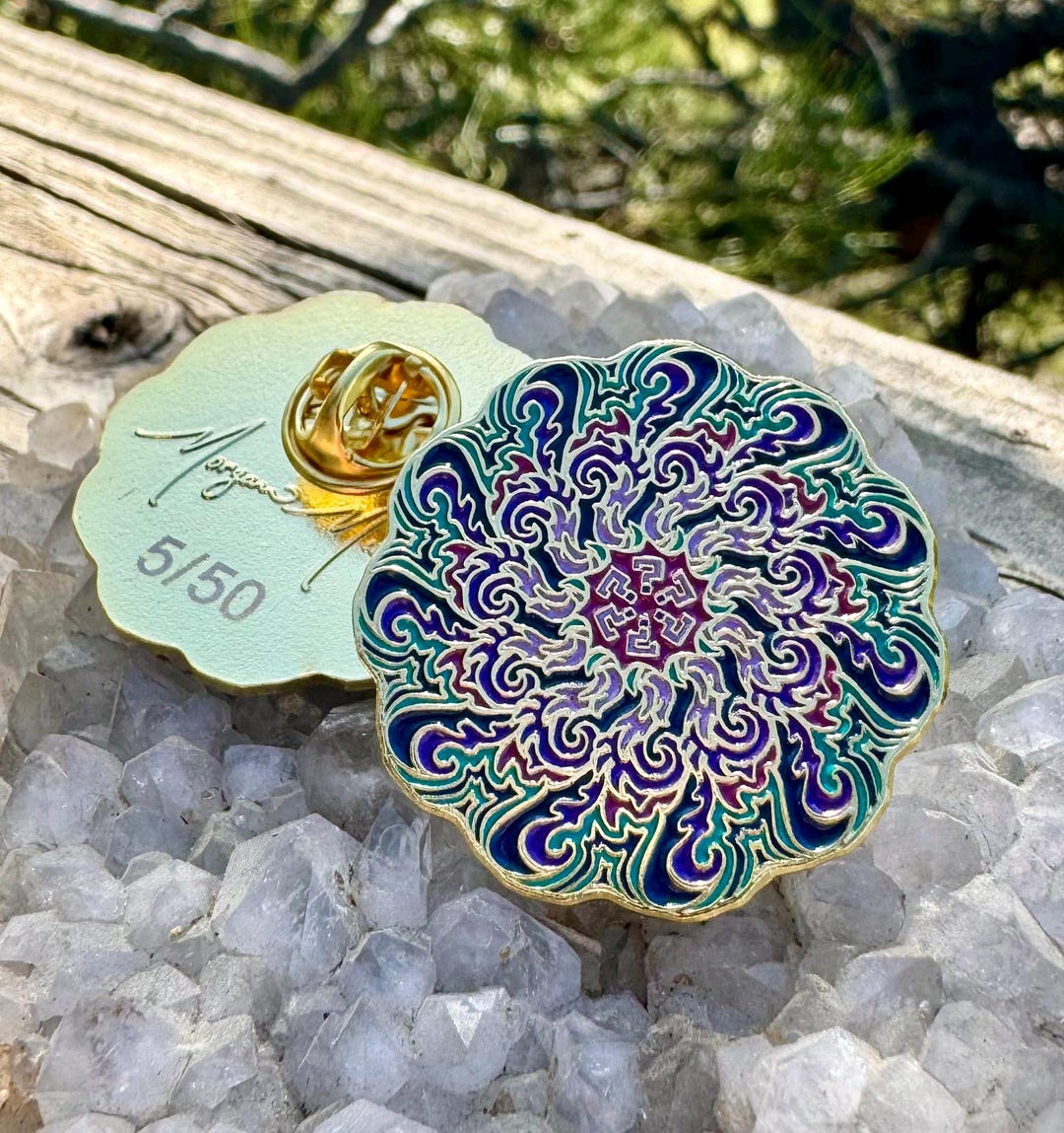 Tippin Limited Edition Pin non-glow 2024 Hat Lapel Pin by Morgan ...