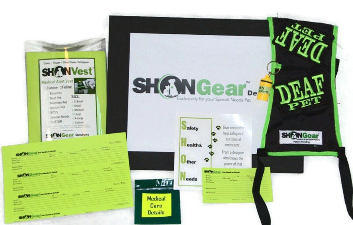 Protect Your Deaf Dog With Our High-visibility Safety Vest - Etsy