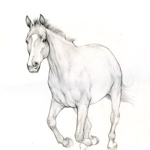 how to draw a horse markcrilley