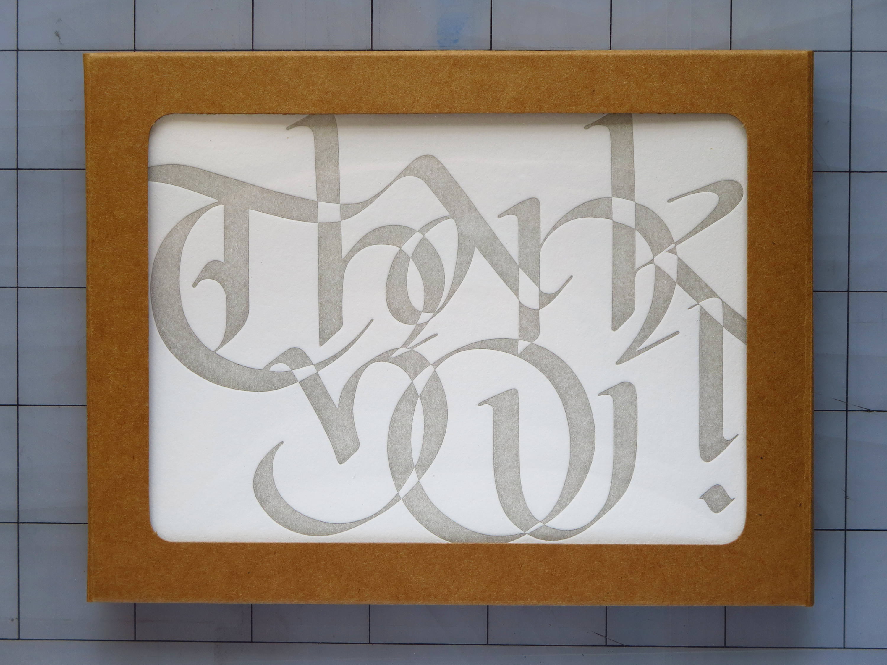 Thank You (box of 5) - Etsy