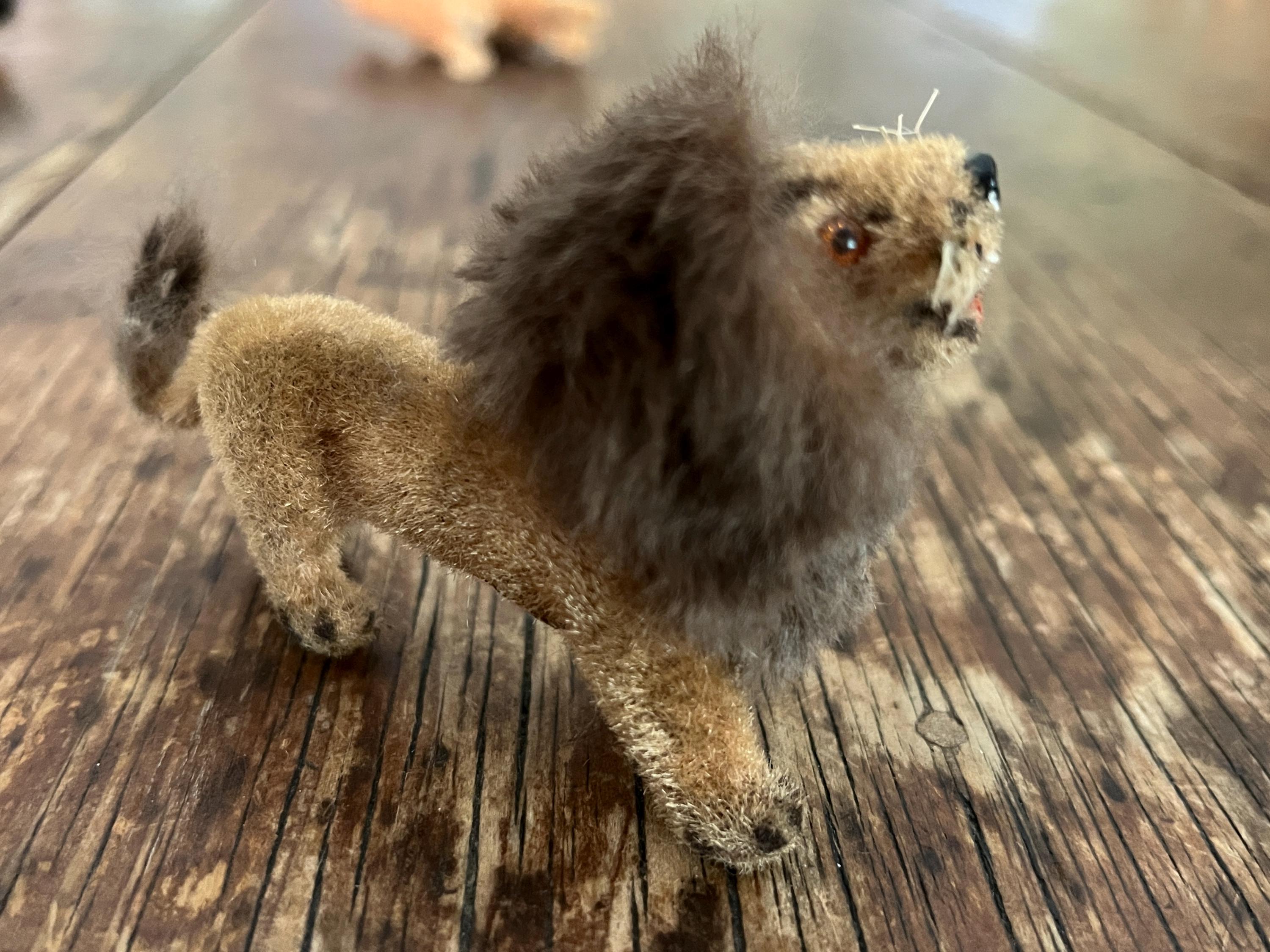 Wagner Kunstlerschutz Flocked Miniature Animals - Etsy