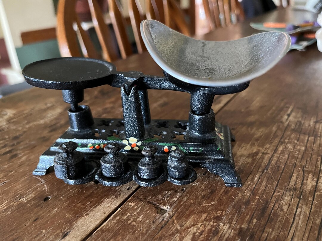 Charming Cast Iron Scale - Etsy