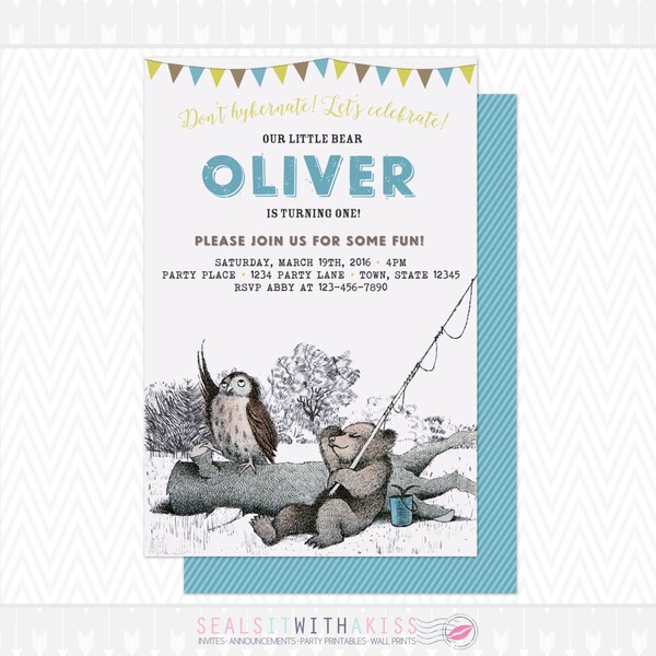 Little Bear Birthday Party - Etsy