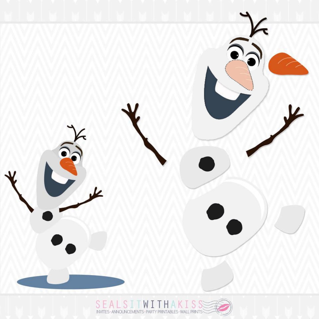 Do You Want to Build A Snowman? Frozen Olaf Party Game - Etsy