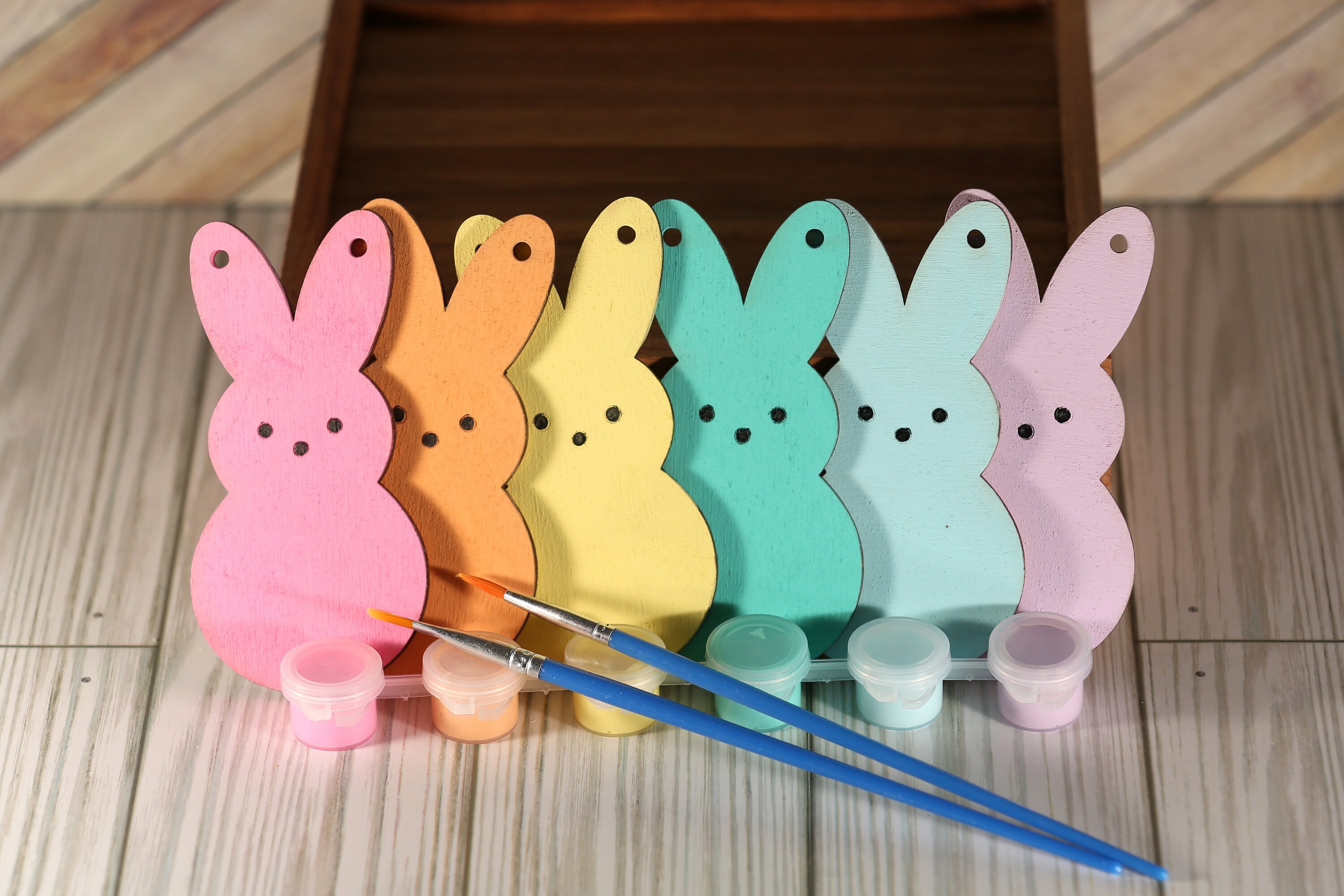 Paint Your Own Peep Easter Banner - Etsy