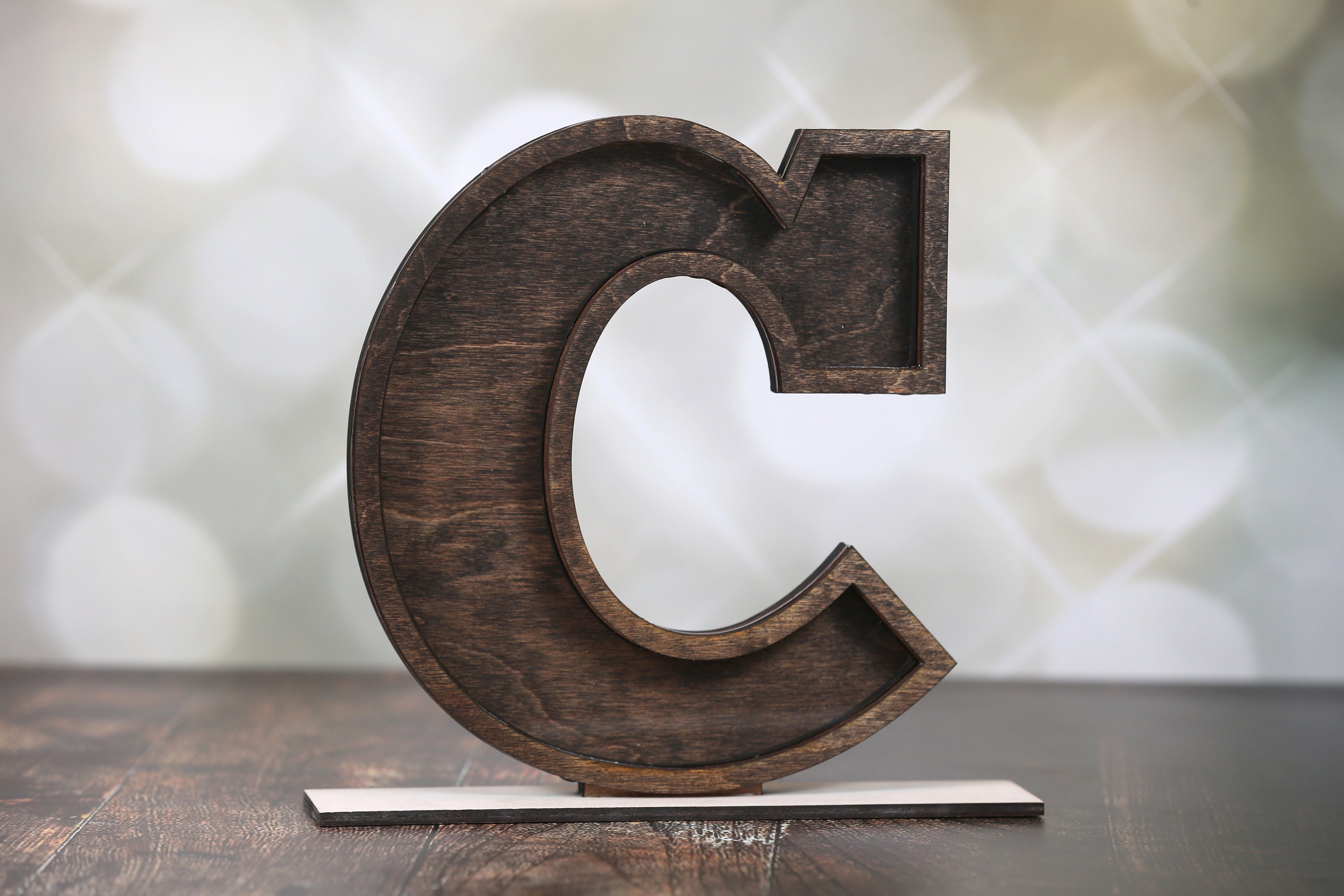 Alphabet Block Bank | Personalized Wooden Letter, Nursery Decor - Etsy