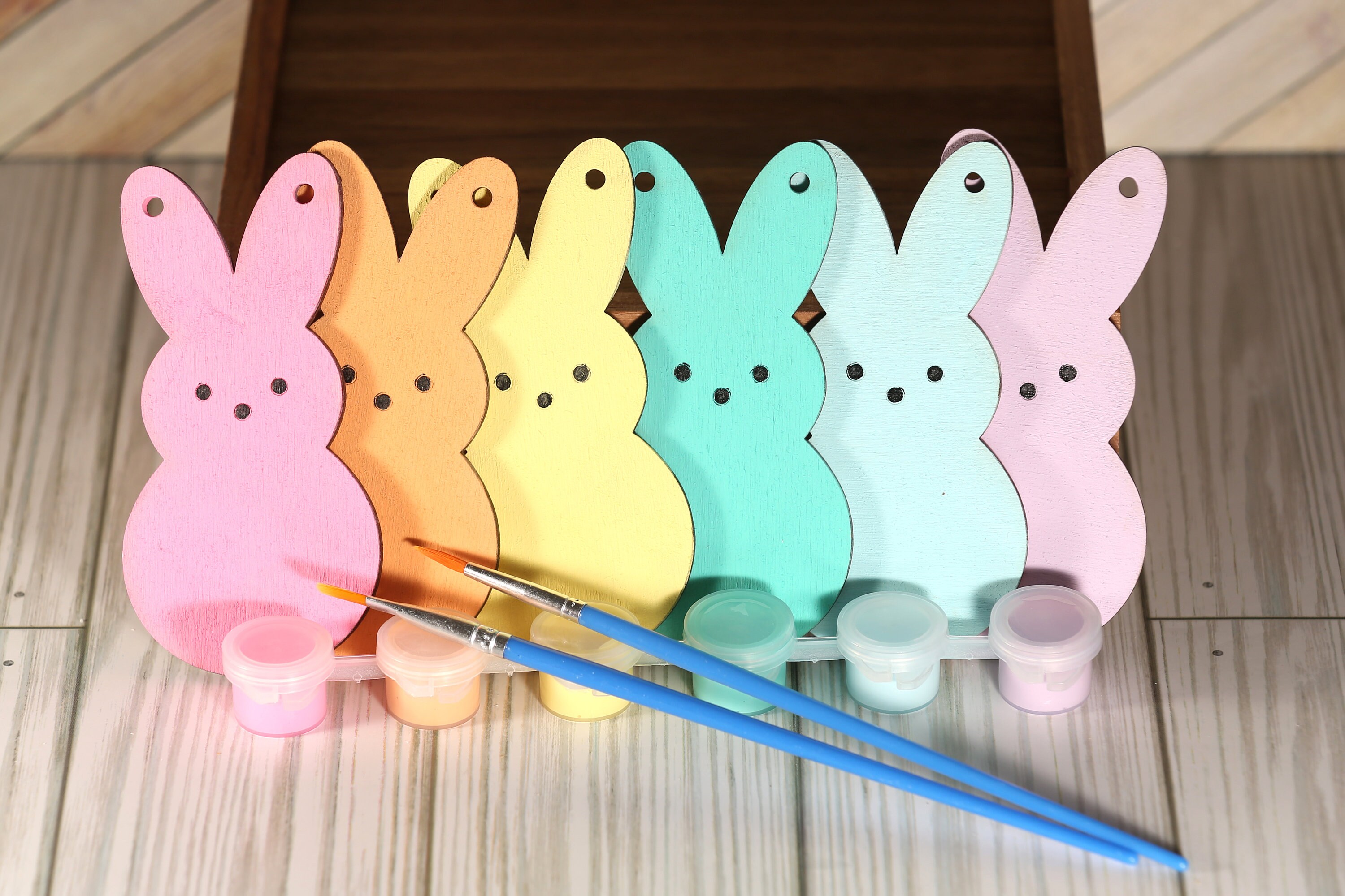 Paint Your Own Peep Easter Banner - Etsy