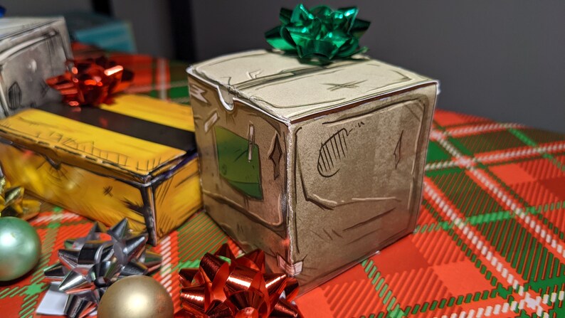 DIY Comic-inspired Loot Box INSTANT DOWNLOAD Easy Build - Etsy