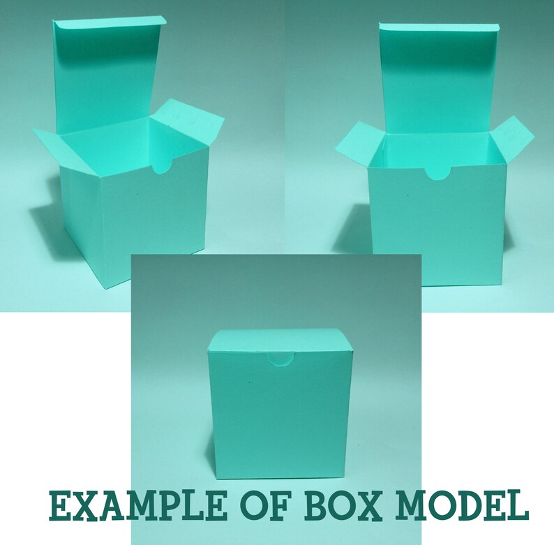 DIY Customization Kit Papercraft Box INSTANT DOWNLOAD Png - Etsy Canada