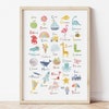 Welsh Flowers Print, Flowers of Wales, Welsh Wildflowers Print, Flower ...