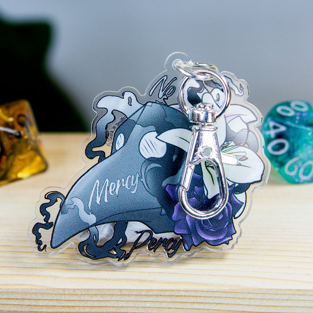 No Mercy Percy Acrylic Charm - Etsy
