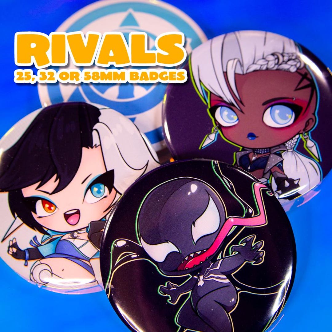 Choose Your Hero! - Rivals Button Badge - 25, 32 & 58mm! - Etsy