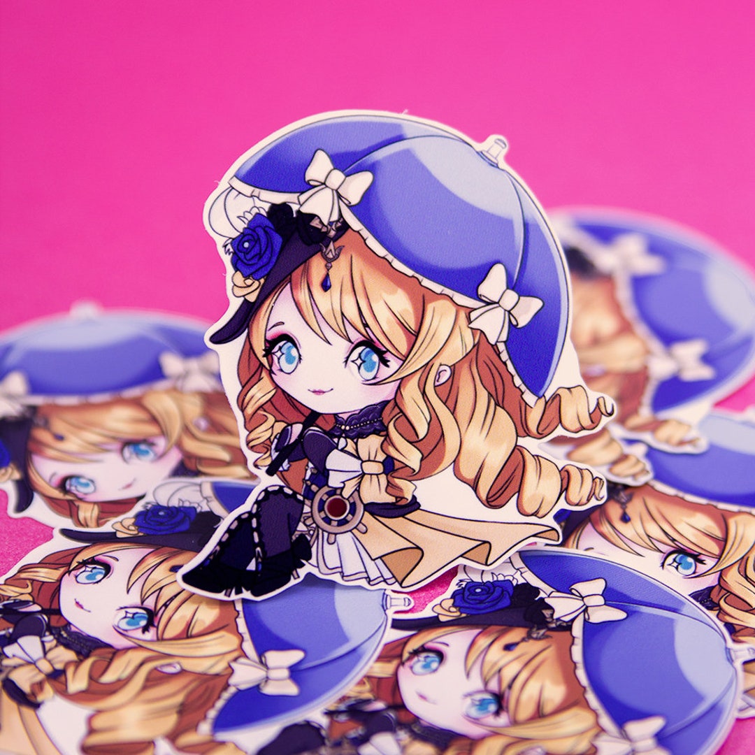 Navia - Chibi Genshin Impact Sticker - Etsy