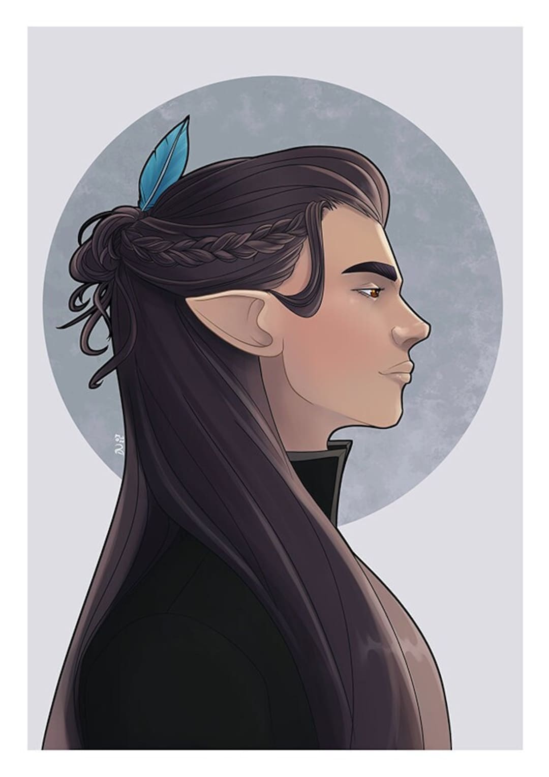 Vax'ildan Critical Role Print Available in A4, A5 or A6 - Etsy