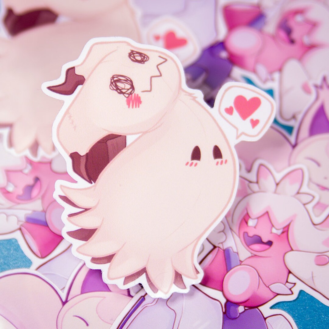 Mimikyu Sticker: Waterproof Vinyl Sticker - Etsy