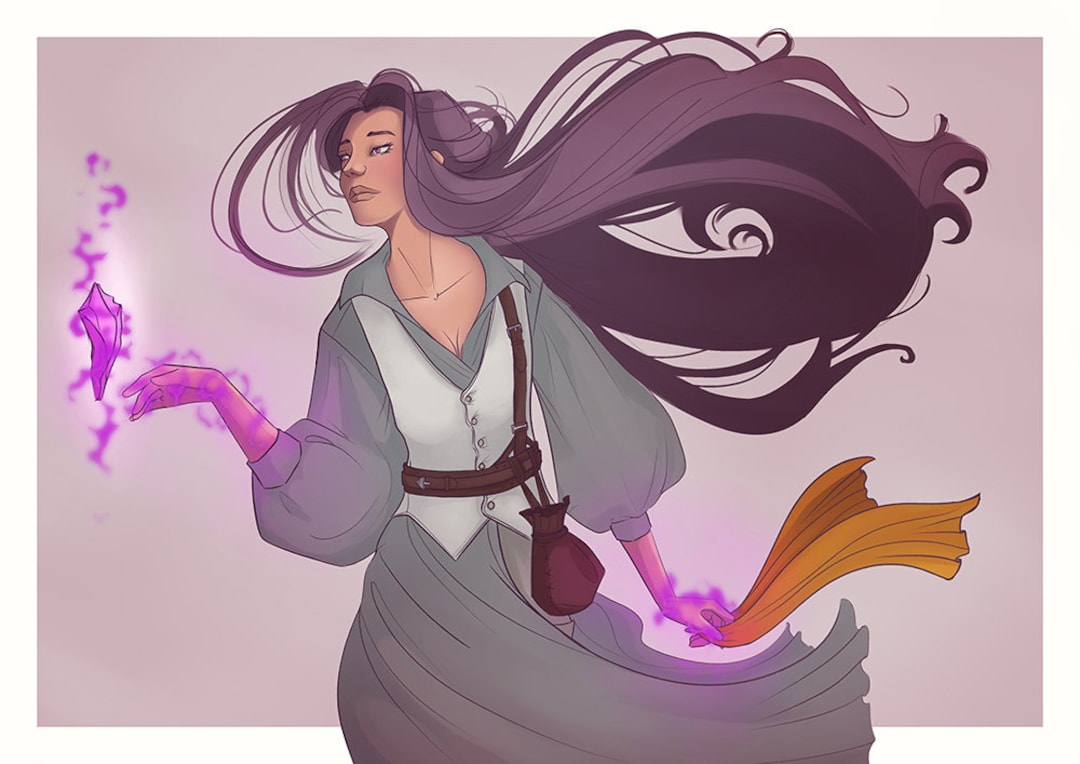 Imogen - Critical Role Print A4 or A5 - Etsy