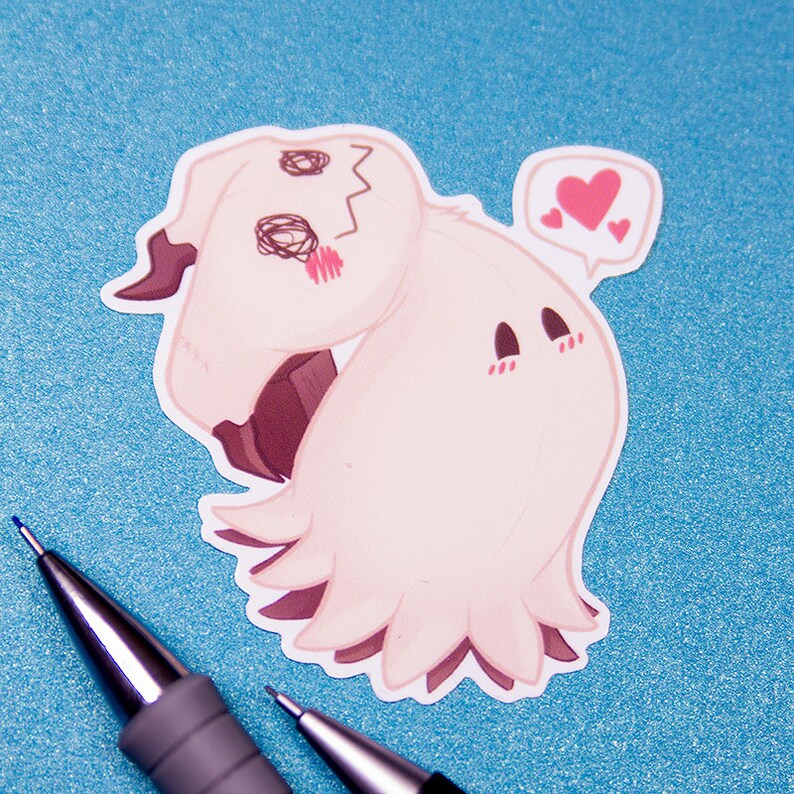 Mimikyu Sticker: Waterproof Vinyl Sticker - Etsy