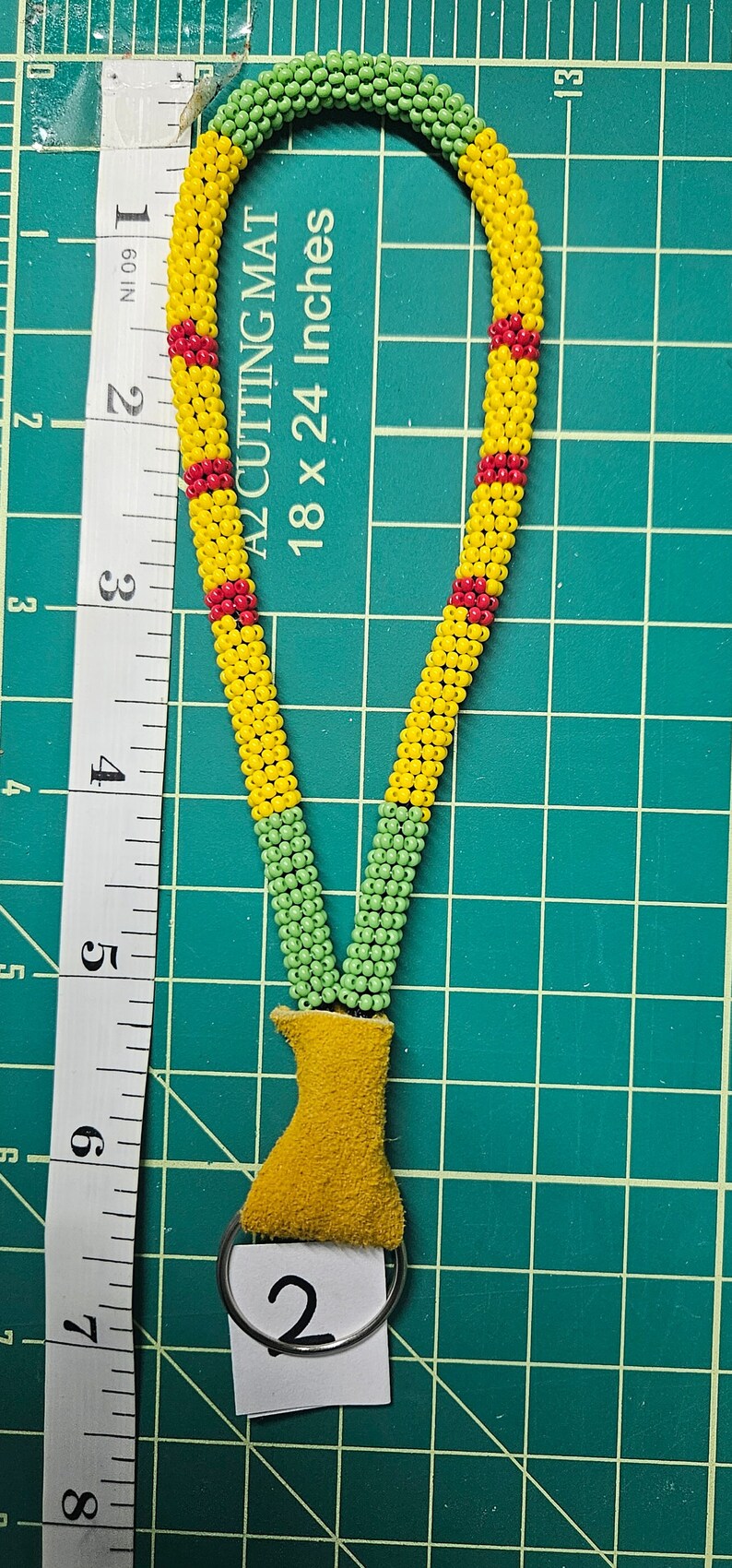 Native American Beaded Vietnam Veteran Twist Wristlet Keychain - Etsy