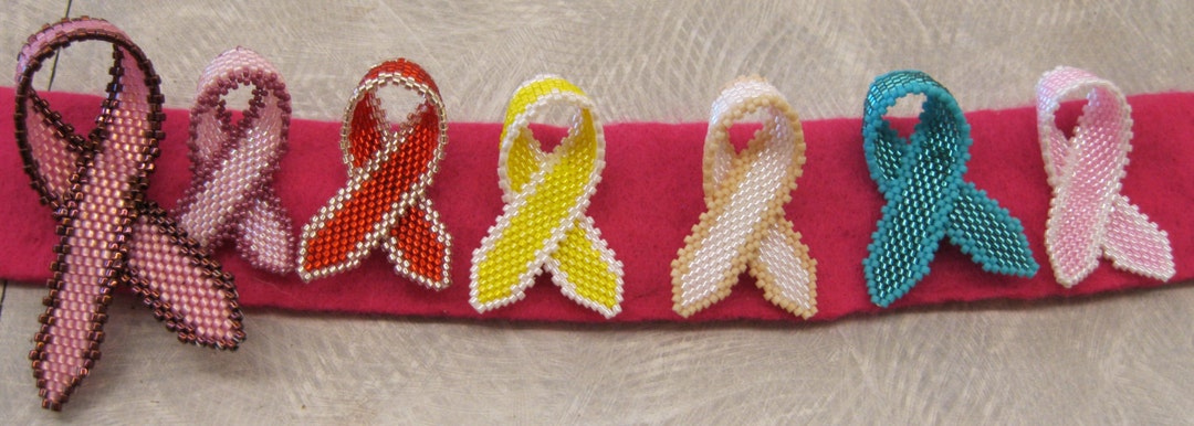 SALE! Awareness Ribbon Pin, Osteoporosis Awareness Ribbon Pins, Bone ...
