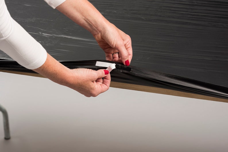 Kwik Covers Banquet Fitted Plastic Table Cover, Party Tablecloths - Etsy