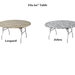 Kwik Covers 60" Round Fitted Plastic Table Cover, Party Tablecloths - Etsy