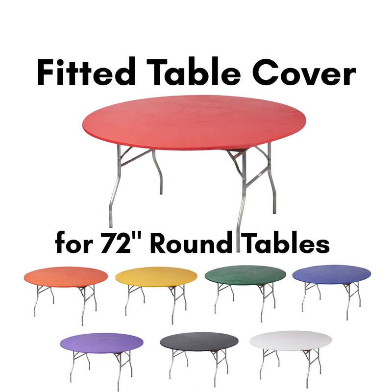 72 Inch Round Tablecloth - Etsy