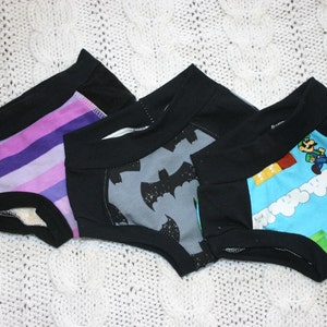 Kids Undies Underwear CUSTOM ORDER Taggless Washable Scrundies Panties ...