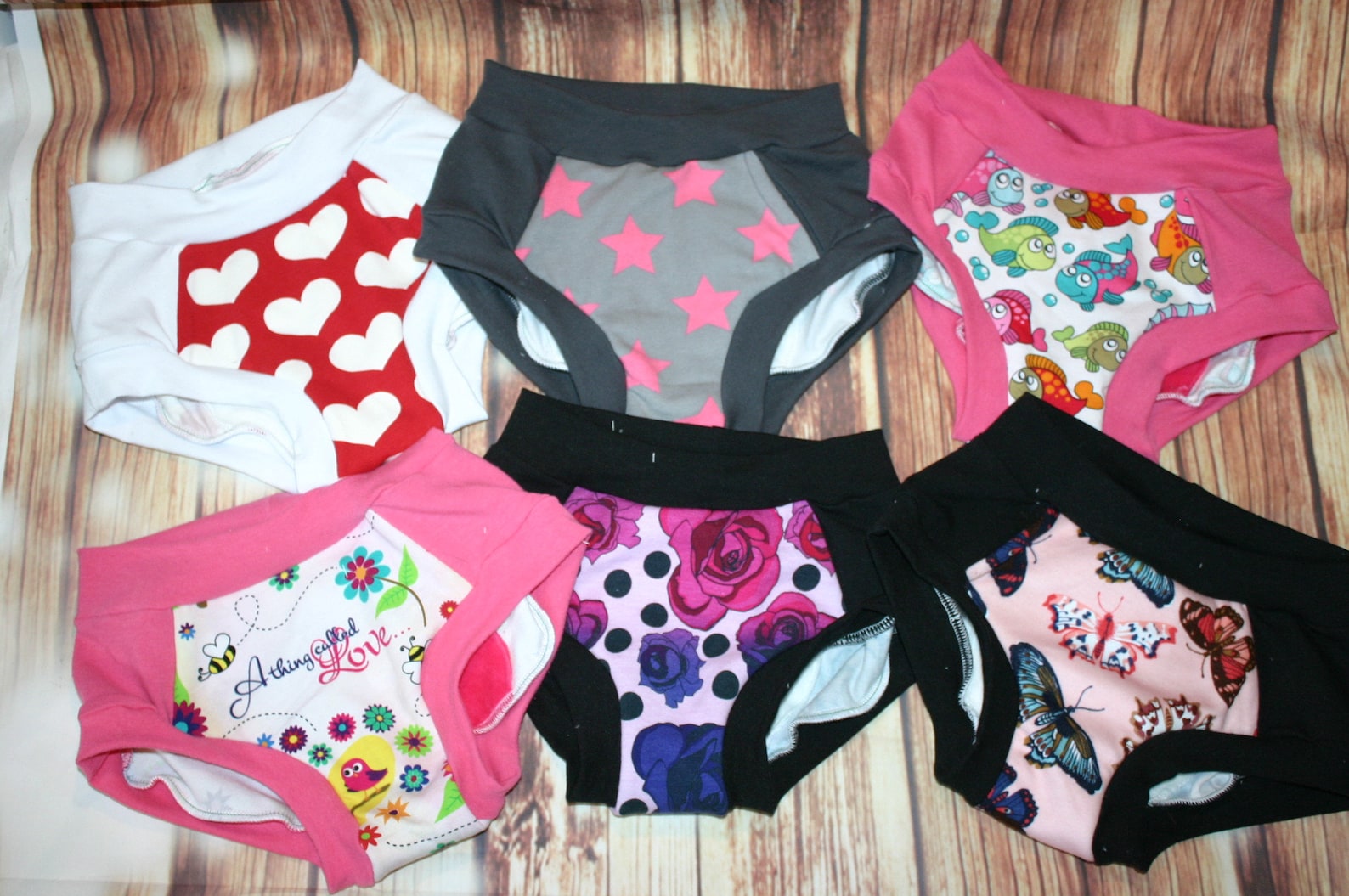 Kids undies underwear CUSTOM ORDER taggless washable scrundies | Etsy