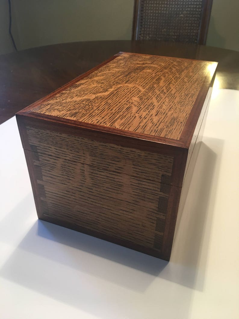 Handmade Wood Memory Box - Etsy