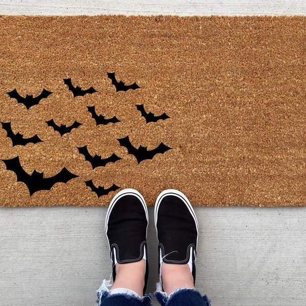 Halloween Door Mat - Etsy