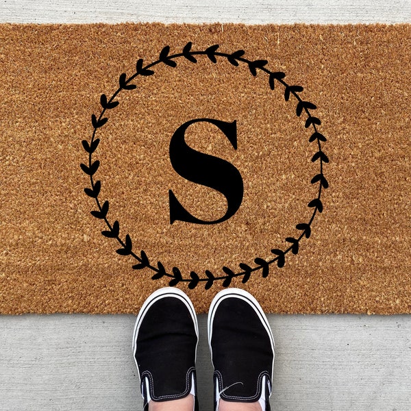 Monogram Doormat - Etsy