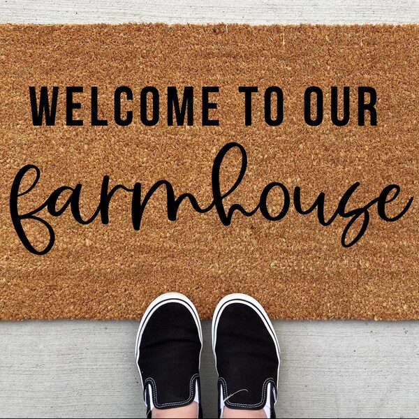 Farmhouse Doormat - Etsy