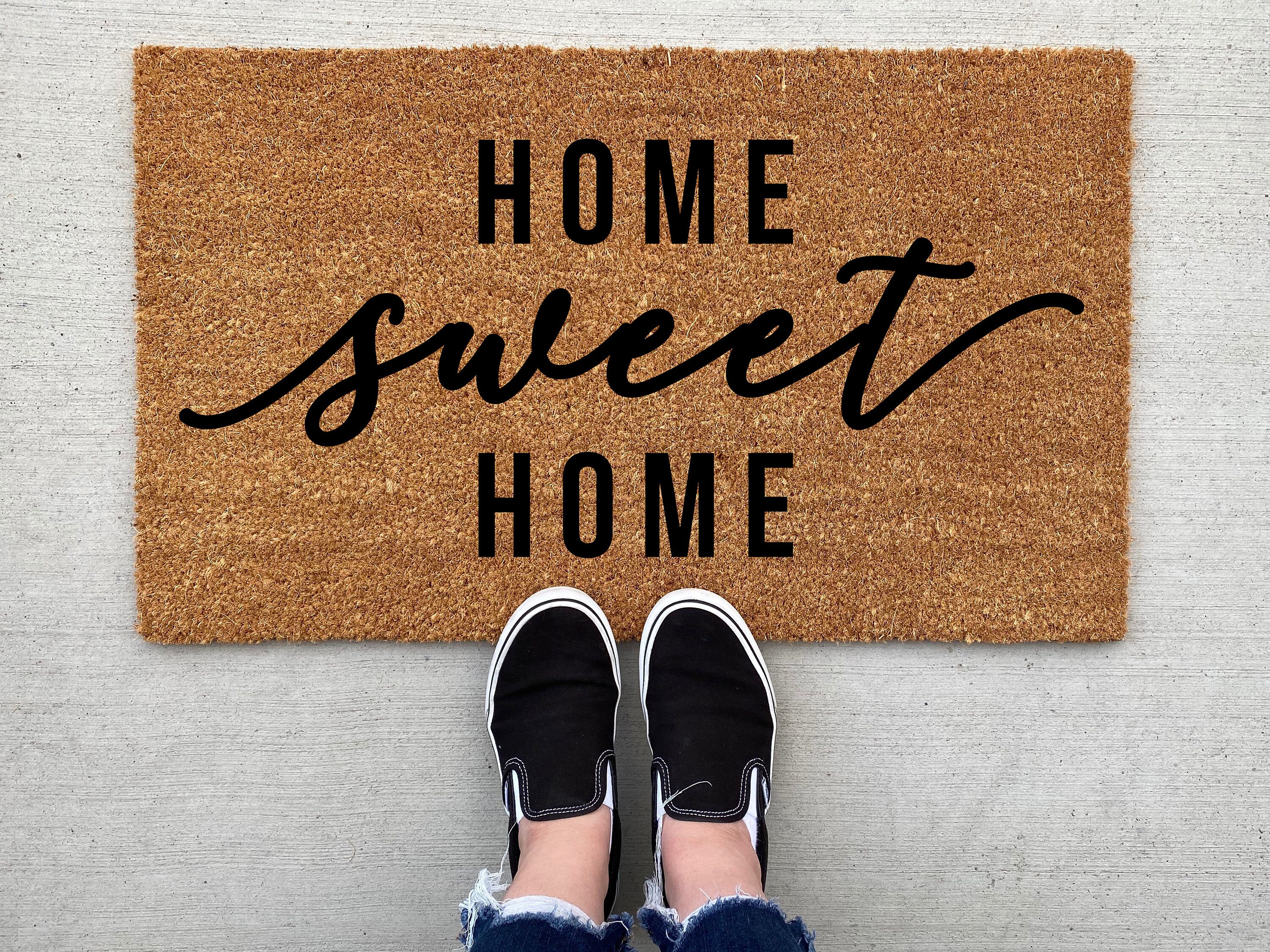 Home Sweet Home Mat